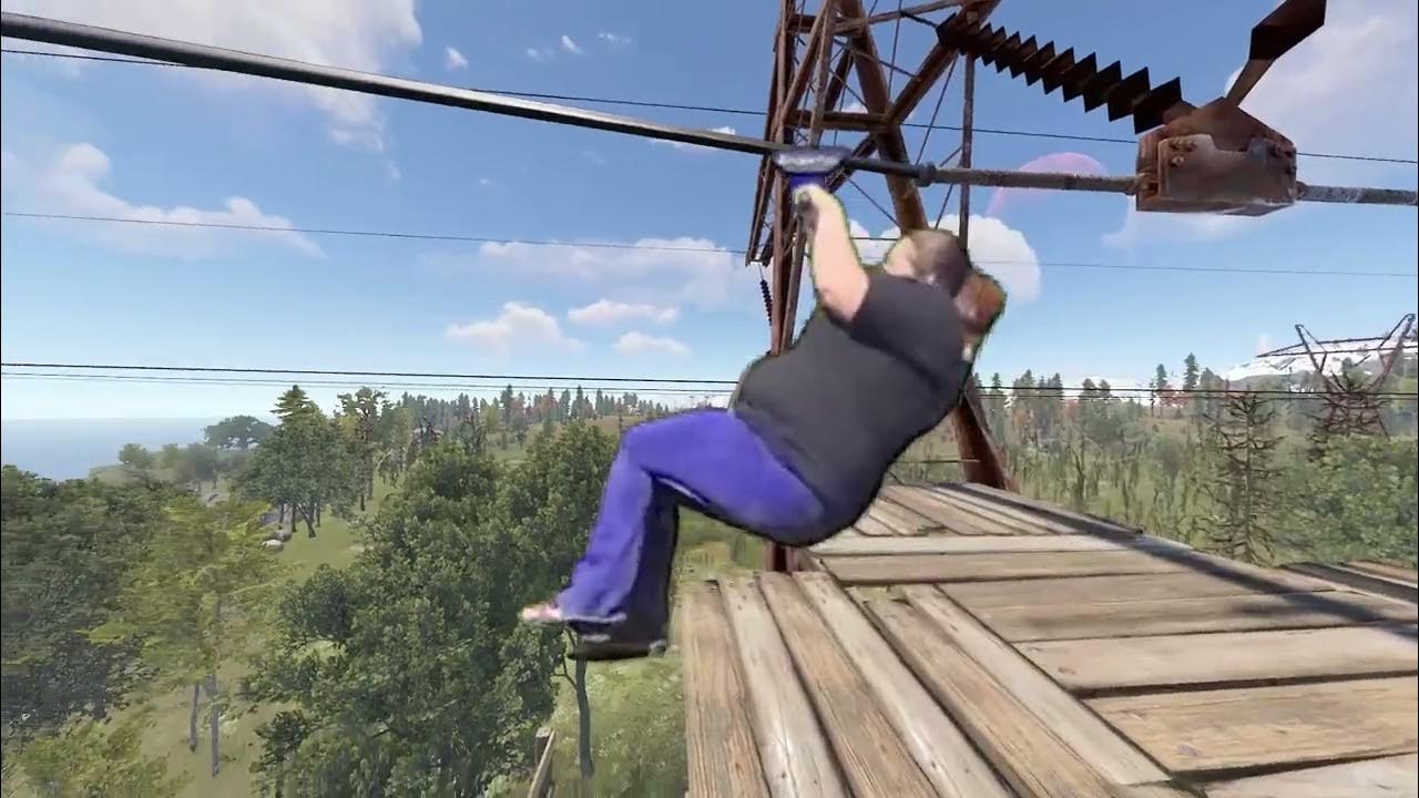 ziplines in Rust be like.. - YouTube