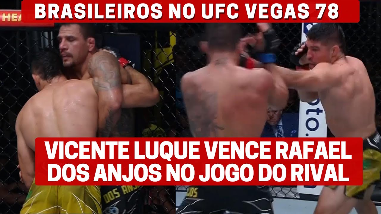 VICENTE LUQUE x RAFAEL DOS ANJOS: LUQUE DOMINA RDA E VOLTA A VENCER ...