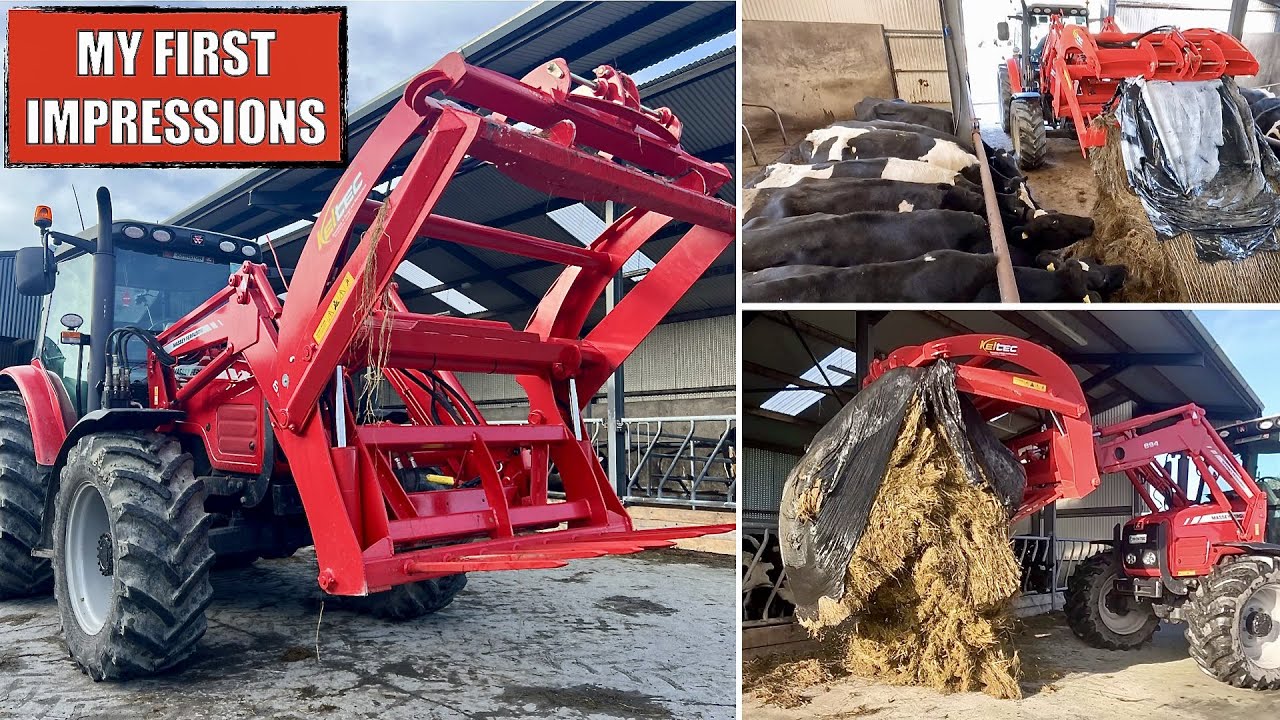 KELTEC BALE SHEAR ON DEMO | FARMERS FIRST IMPRESSIONS - YouTube