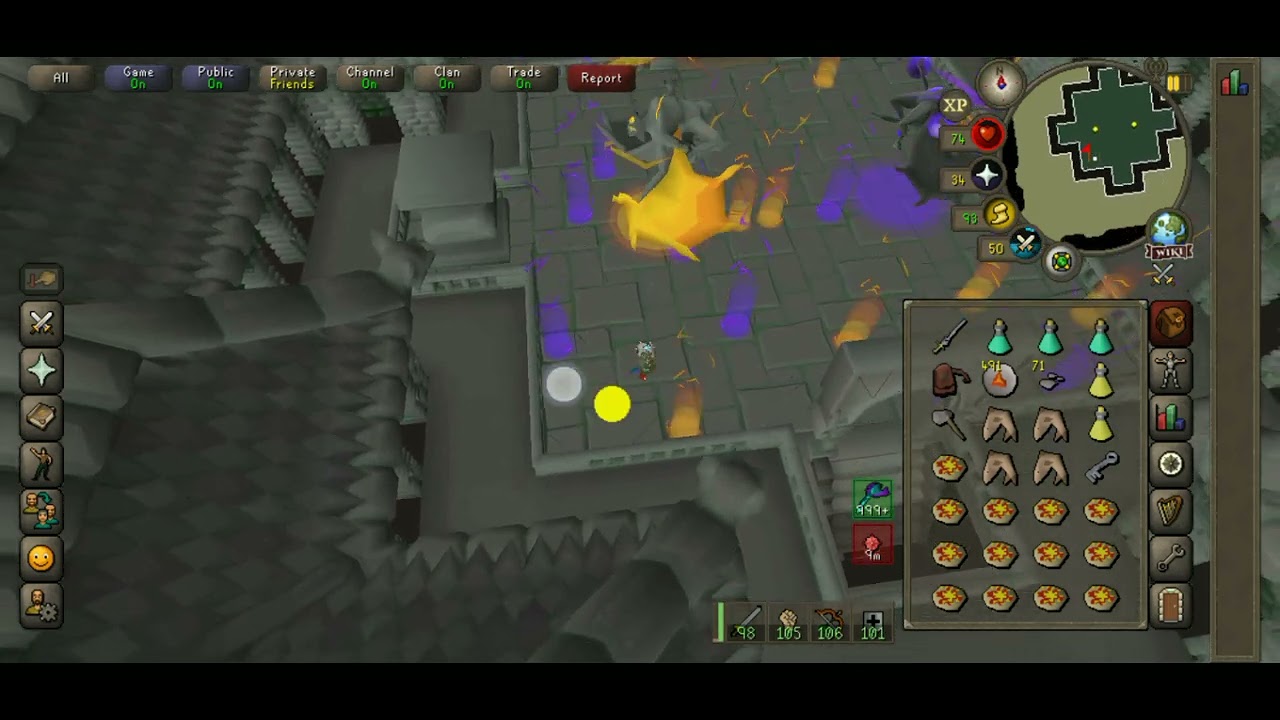 Osrs Grotesque Guardians On mobile simple guide 5-6 trip - YouTube