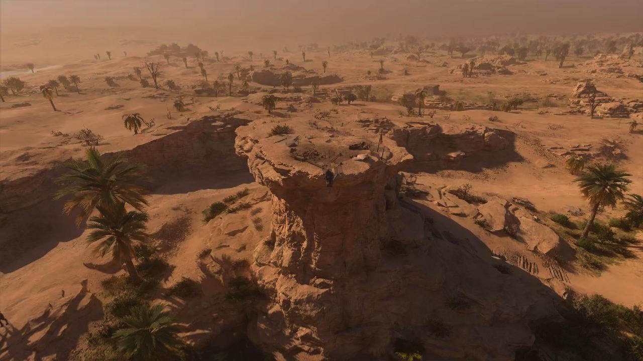 Assassin's Creed Mirage oasis leap of faith - YouTube
