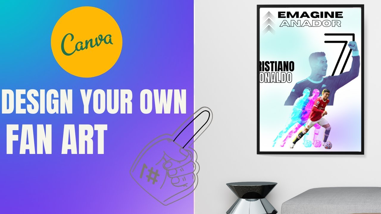 Design a Fan Poster Like a Pro with Canva - Step by Step Guide ...