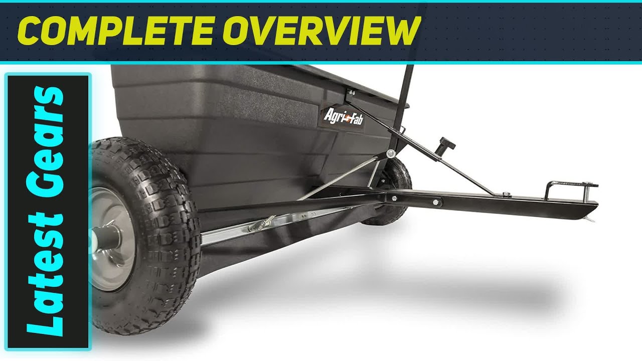 Agri-Fab 175-Pound Tow Drop Spreader: Best Tow-Behind Drop Spreader for ...