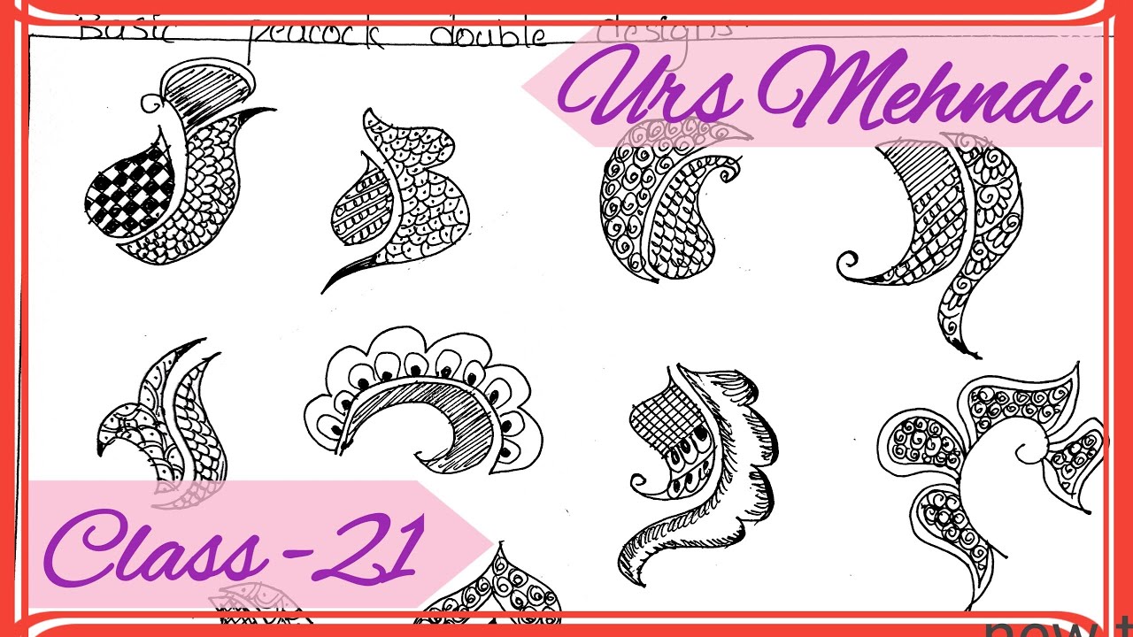 Easy Mehndi Classes Class 21 || Mehndi Class Tutorials Online || Easy ...