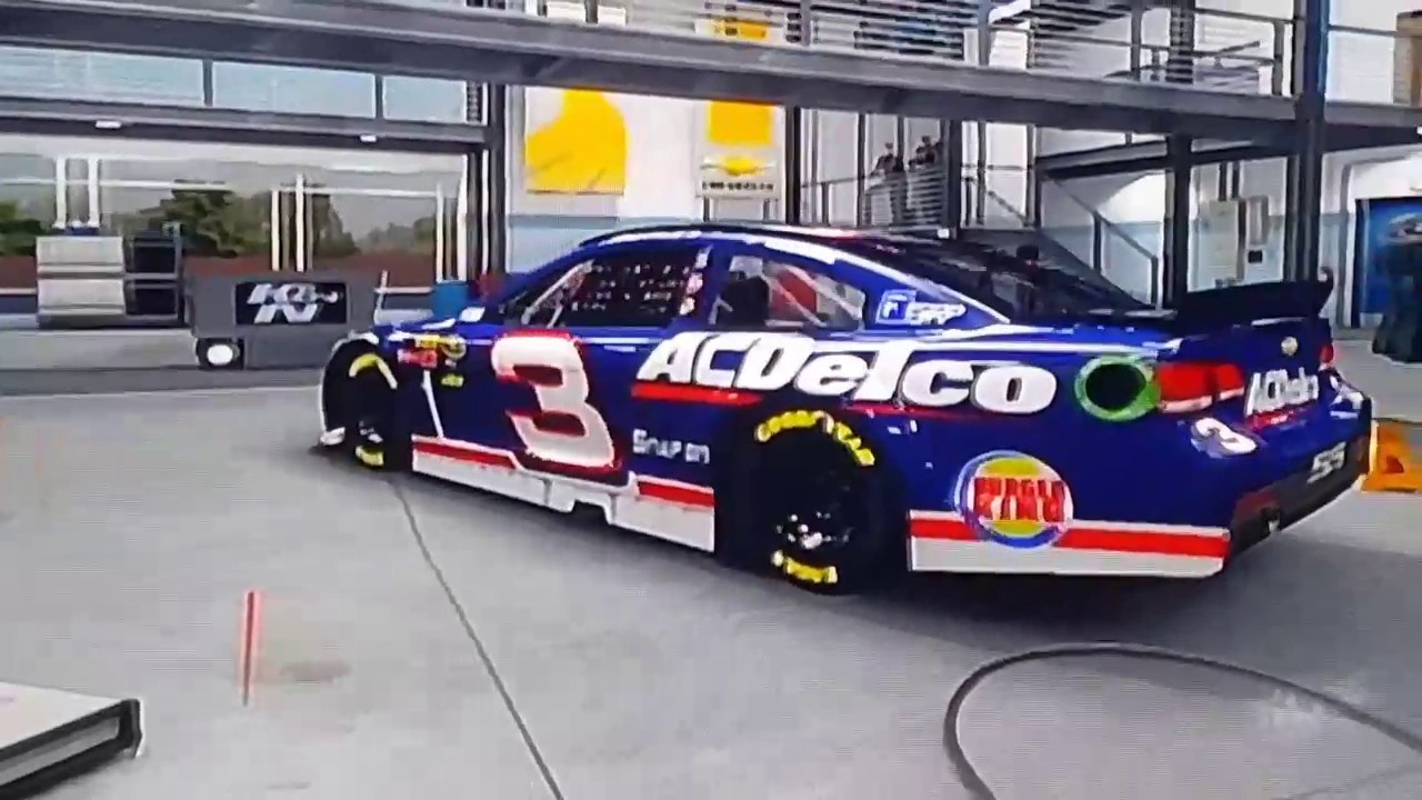 Dale Earnhardt Jr ACDelco nascar 15 custom paint scheme - YouTube