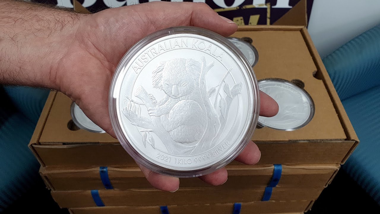 FIRST LOOK at the Perth Mint 2021 Koala 1kg Silver Coin! - YouTube