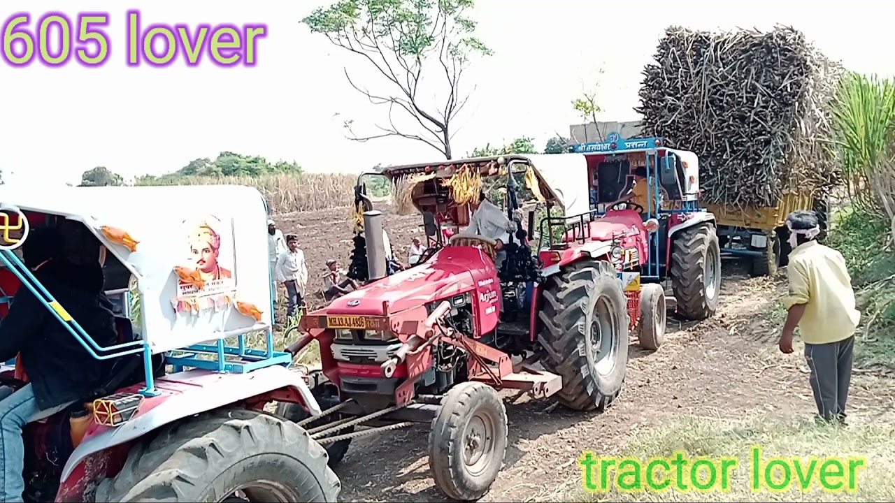 Mahindra Arjun tractor tochan - YouTube