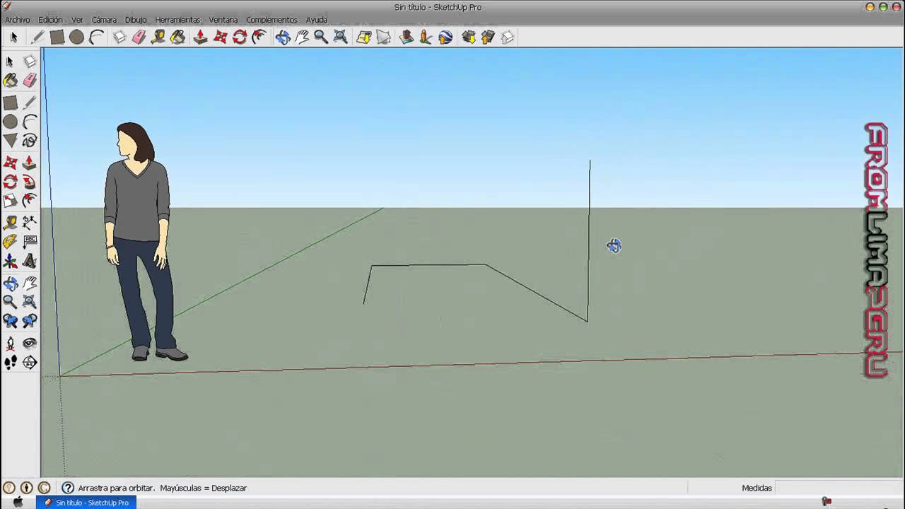TUTORIAL GOOGLE SKETCHUP 8 ESPAÑOL PARTE 1 | google sketchup 8เนื้อหา ...