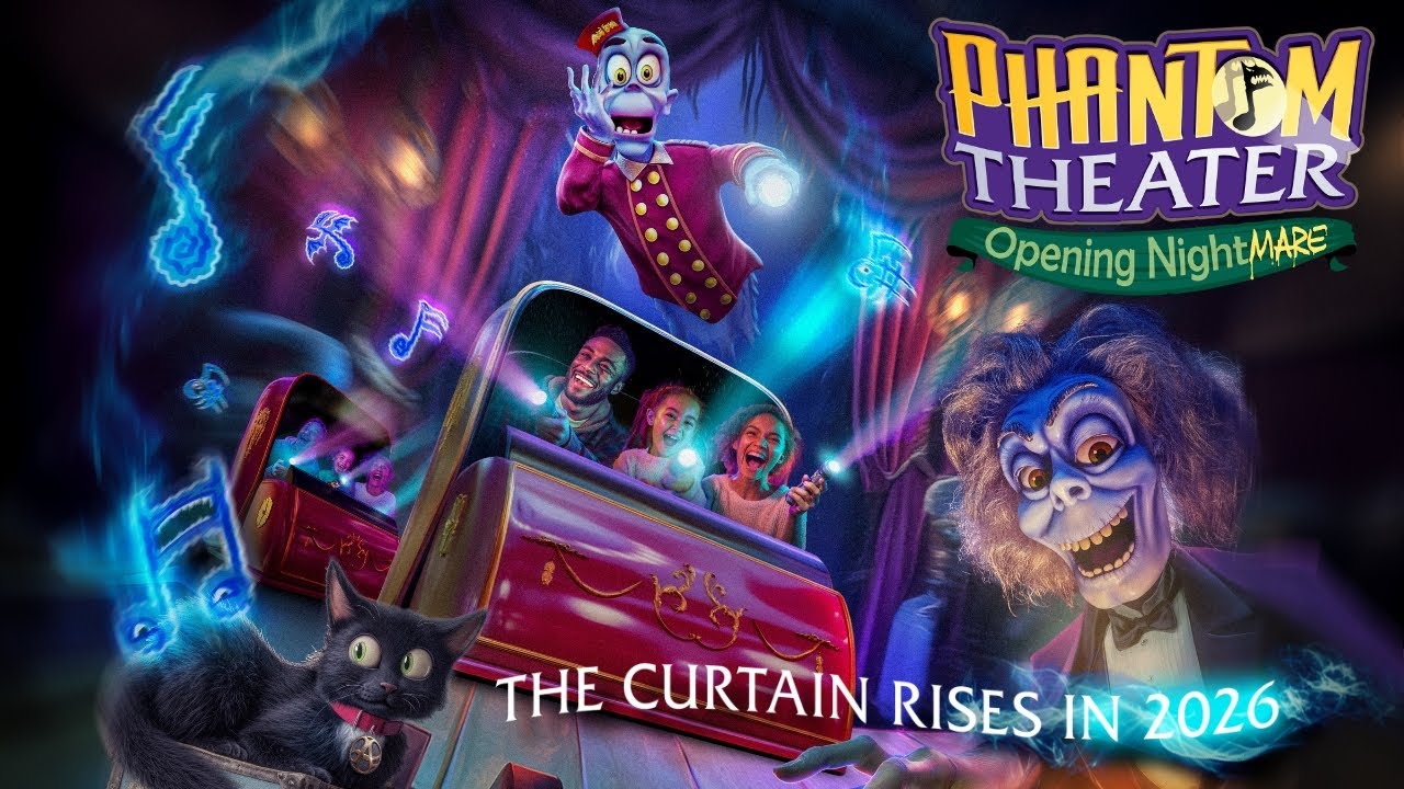 Kings Island - Introducing Phantom Theater: Opening Nightmare - YouTube
