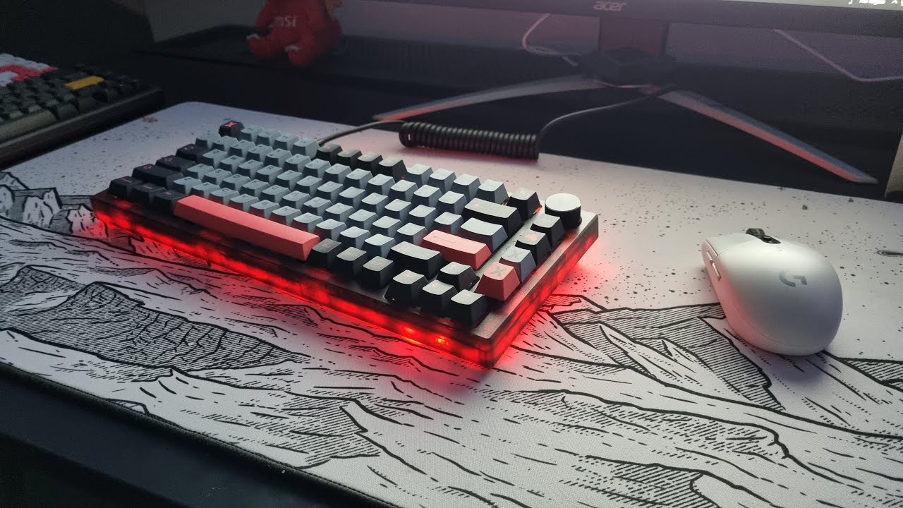 Feker ik75 with Tecsee Purple Panda switches (upgraded Nexttime 75 ...