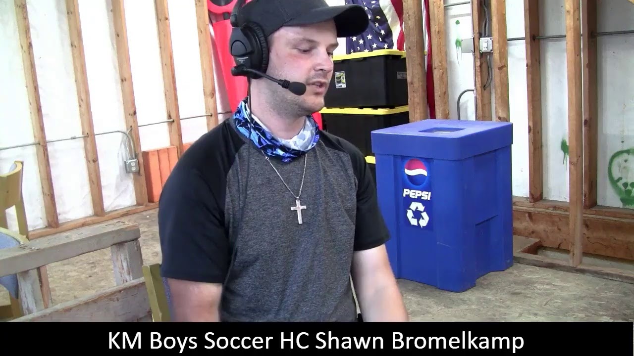 KM Boys Soccer Coach Shawn Bromelkamp - YouTube