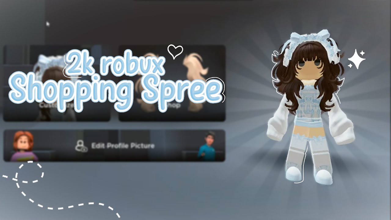2k robux shopping spree - YouTube