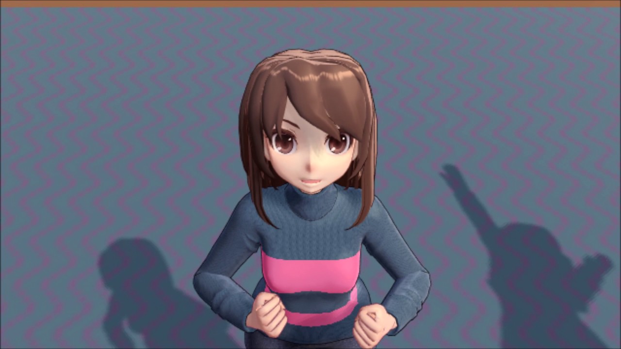 [mmd x undertale] frisk, sans, papyrus and chara We could've had it ...