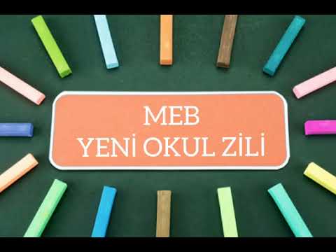 MEB YENİ OKUL ZİLİ