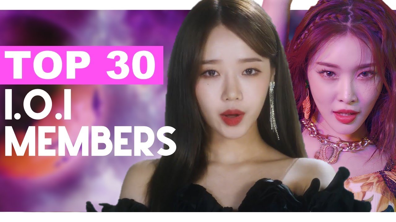 top 30 I.O.I member songs (2020) - YouTube