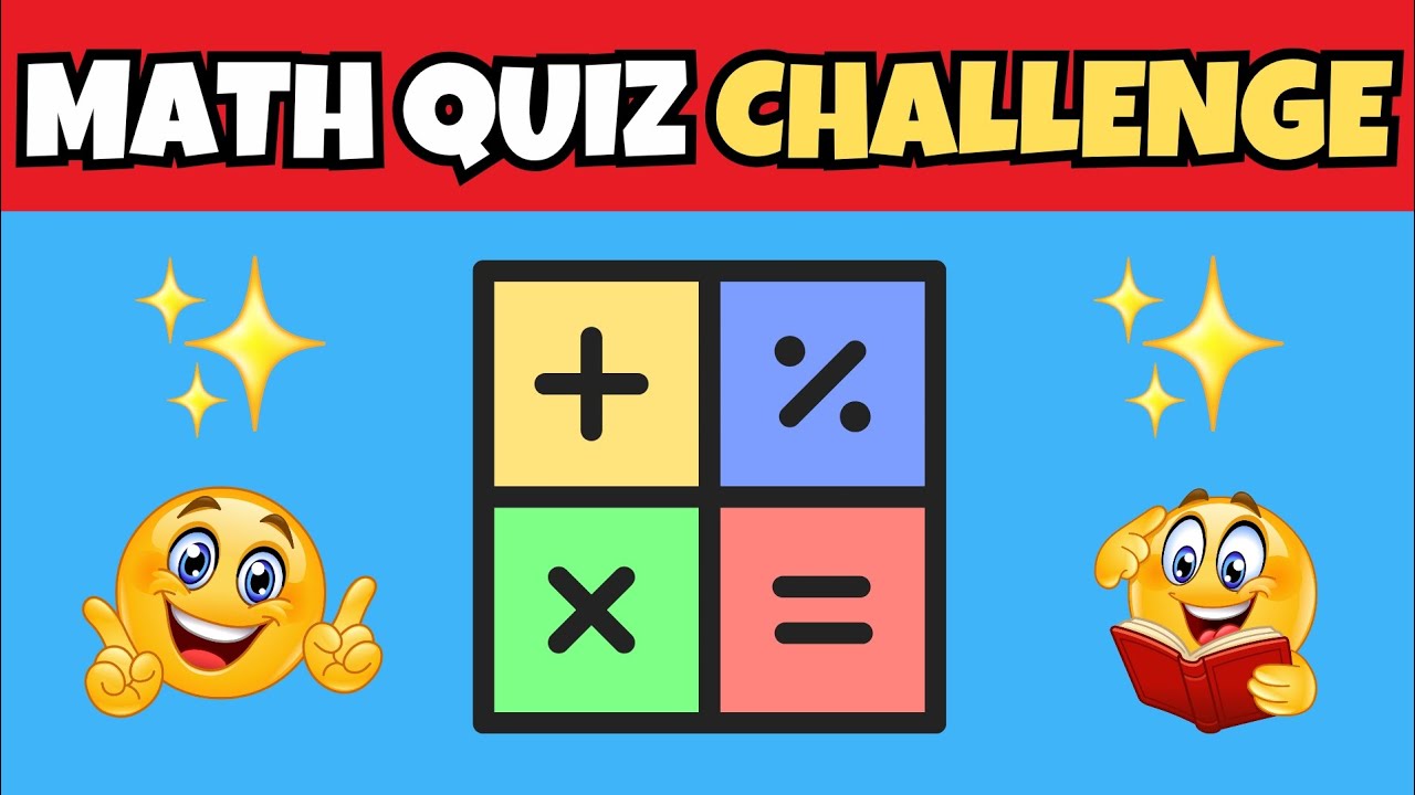 Only 1% Can Pass This Math Quiz - 40 Questions From Easy to Expert ...