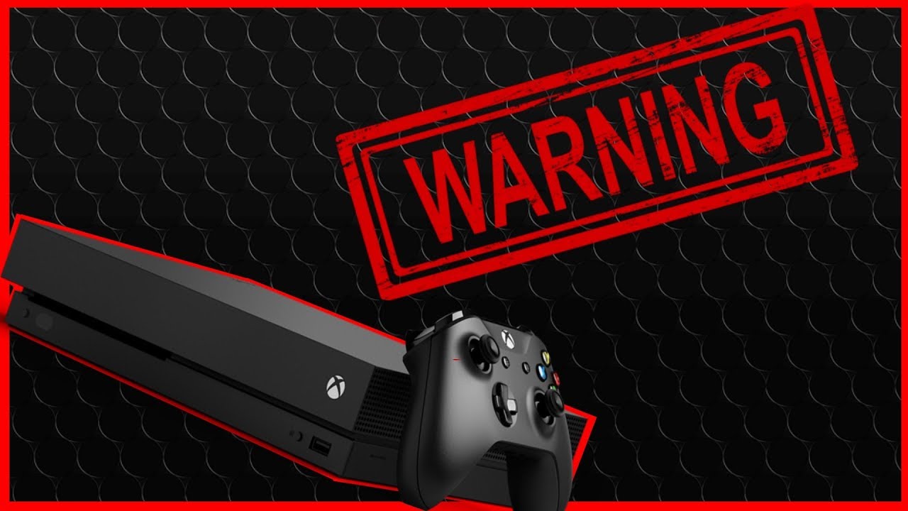Microsoft's New WARNING For All Xbox One X Owners! It Sounds Serious ...