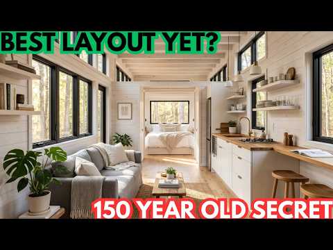 Inside The $49K Railroad Tiny House Making A Comeback (No Lofts!)