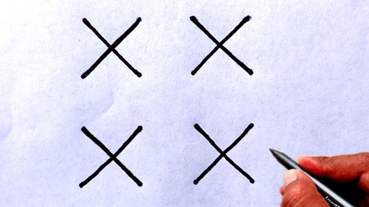 How to draw beautiful drawing from XXXX Letter | how to draw design ...