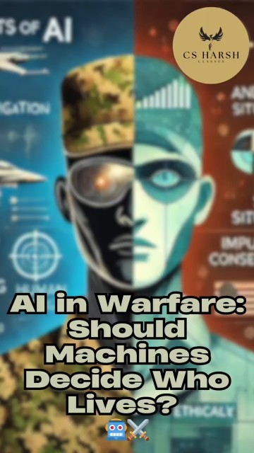 AI in Warfare: Should Machines Decide Who Lives? 🤖⚔️ #trending # ...