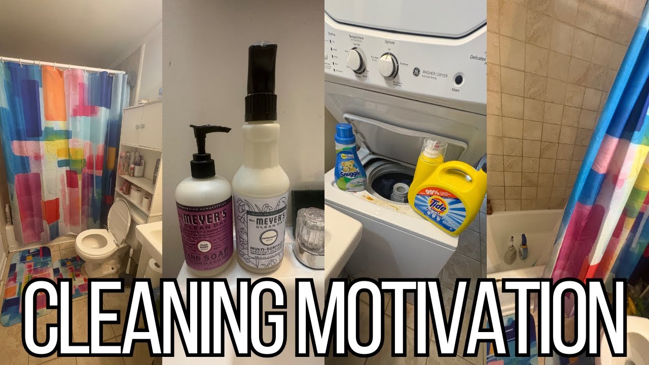 AFTER WORK CLEANING MOTIVATION 🧼 | BATHROOM CLEANING | GETTING READY ...