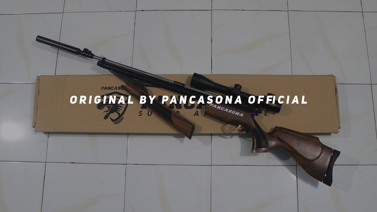 Super air rifle made in indonesia UKLIK PANCASONA S1 - YouTube