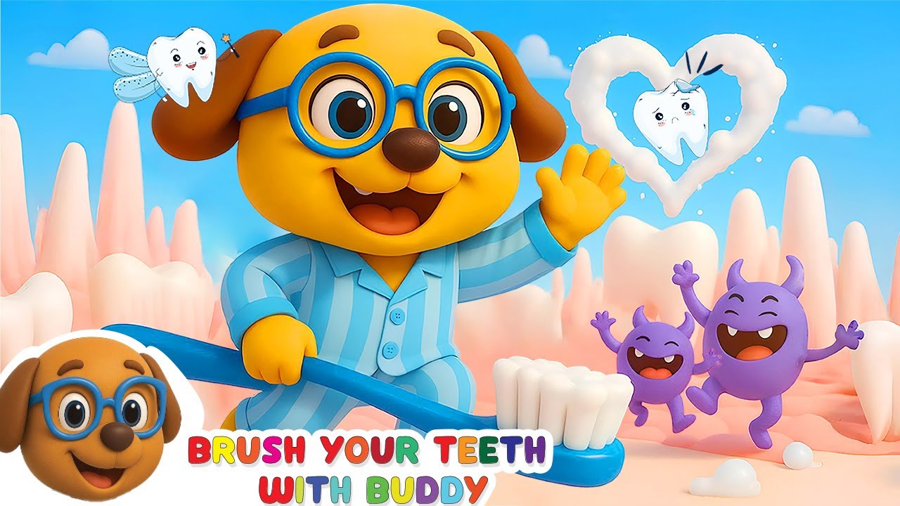 Sparkle TOOTH Song! | Best English for Toddlers - Easy Tooth Care ...