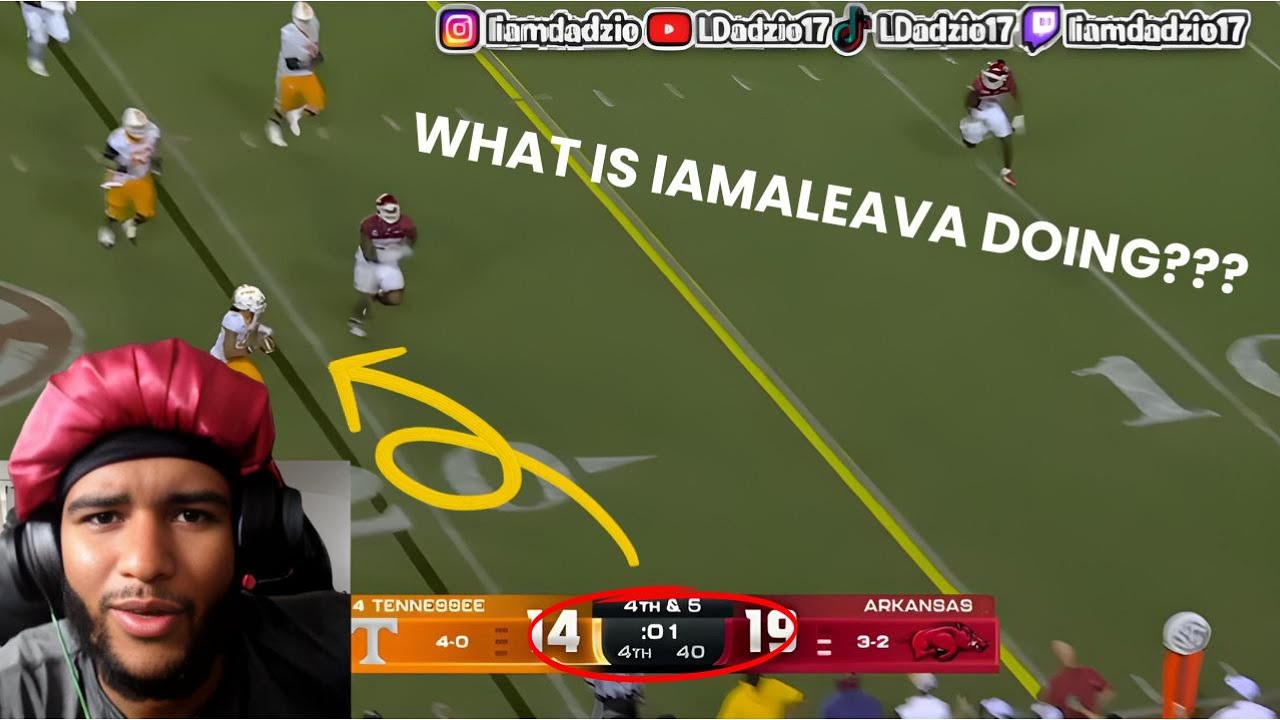 UPSET ALERT!!!! CFB Arkansas vs Tennessee REACTION!!! - YouTube