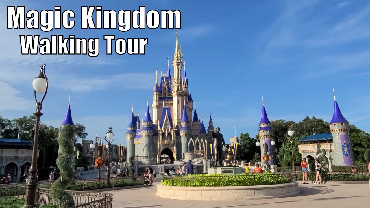 Walt Disney World Magic Kingdom Tour Orlando Florida - YouTube