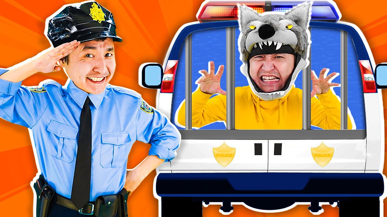 Police Officer Song + More Best Kids Songs And Nursery Rhymes | Wolf ...