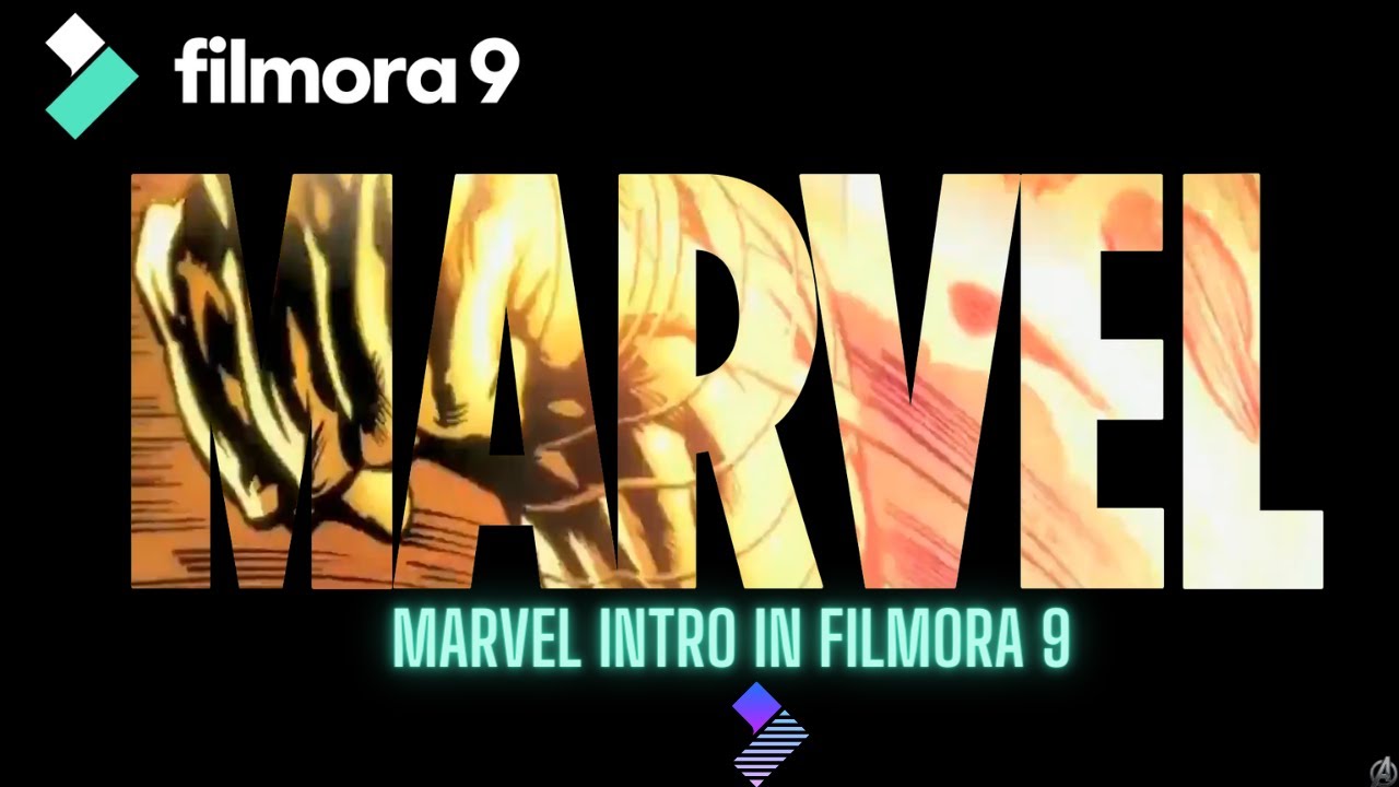 Filmora (Marvel Cinematic Intro) Tutorial: How To Edit With Filmora9 ...