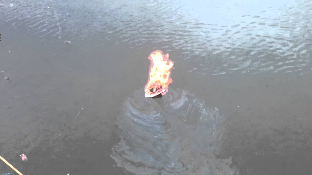 Viking funeral for a hamster - YouTube