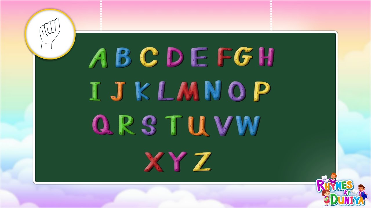 ABCD in English | Alphabet song | Read and Write The Alphabet | Learn ...