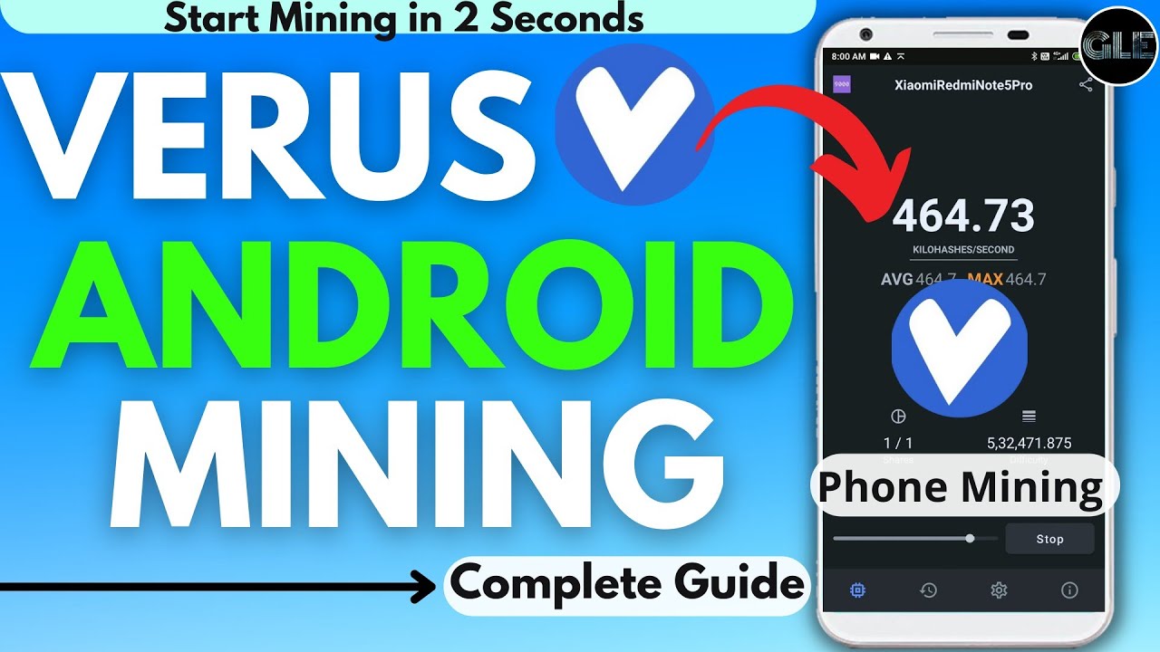 How To Mine Verus Coin on Mobile - YouTube