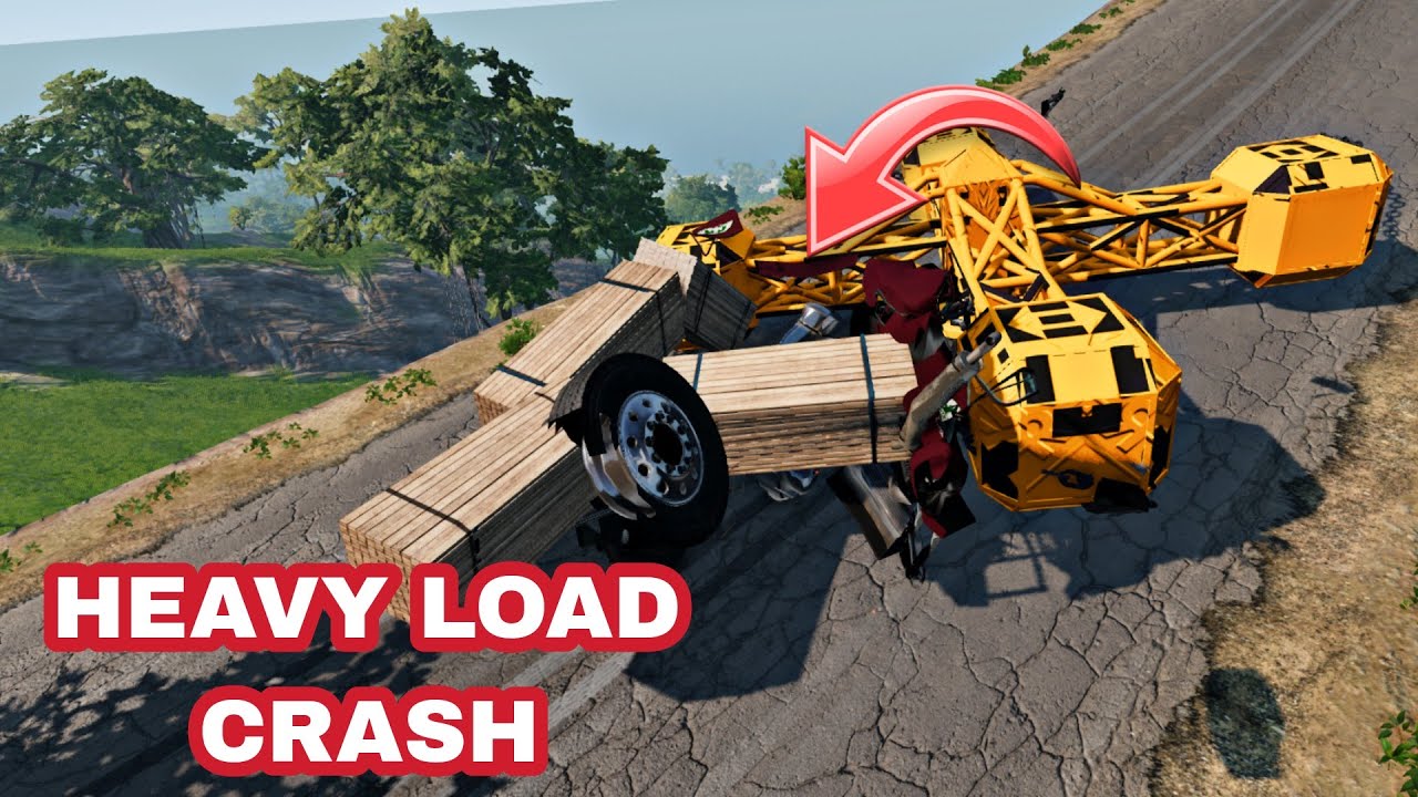 HOT Extreme Heavy Load Truck Crashes Compilation #050 - Heavy Driver ...