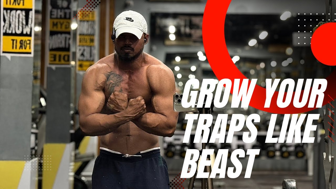 Try this two exercise to grow your traps | look like beast - YouTube
