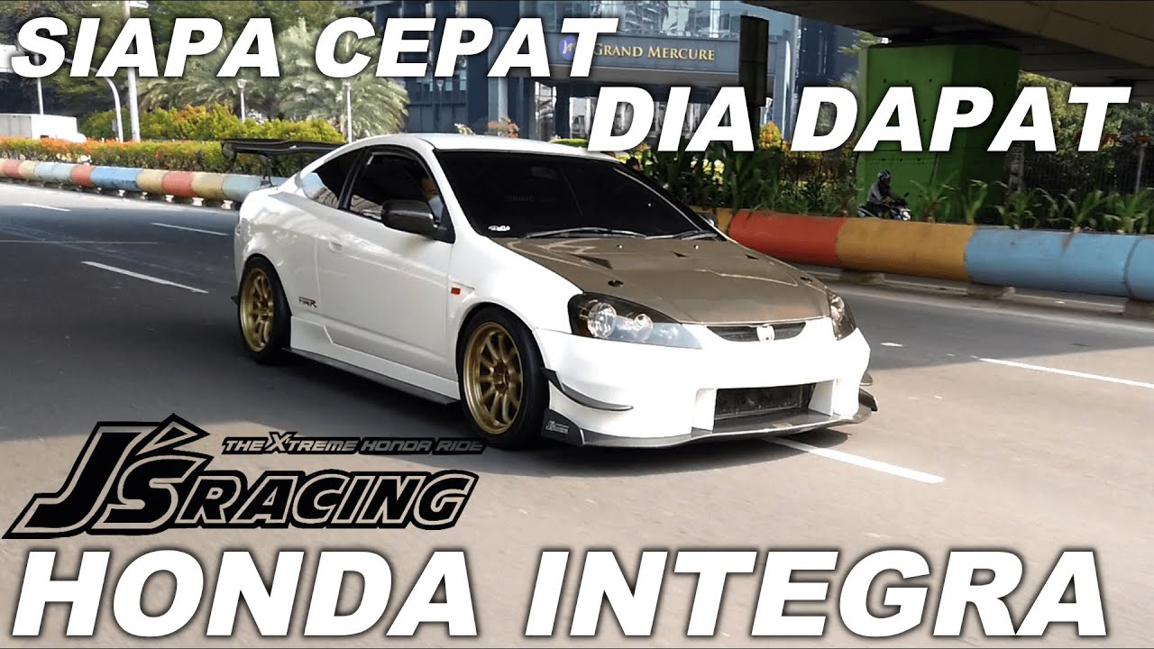 HANYA 1 DI INDONESIA, HONDA INTEGRA DC5R JS RACING - YouTube