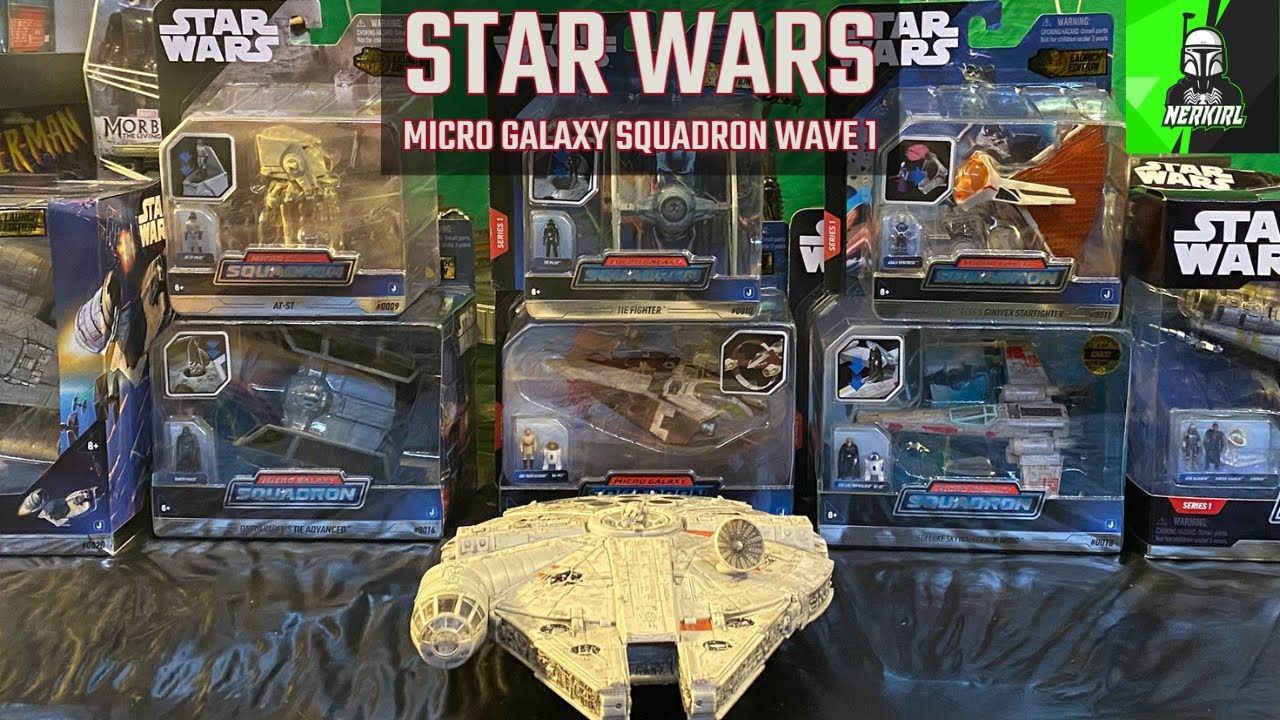 Star Wars Micro Galaxy Squadron Wave 1 - YouTube
