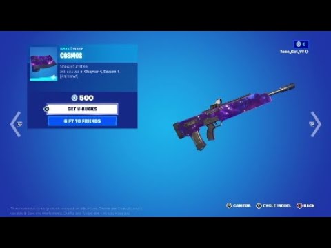 Fortnite Item Shop *NEW* CosMos Wrap! [ February 9th, 2023 ] - YouTube