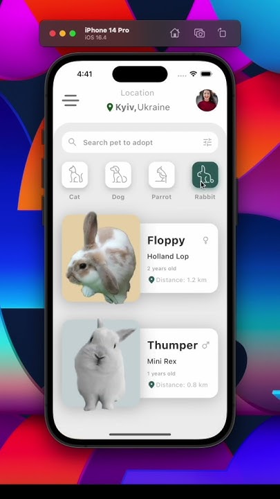 Flutter Drawer | Pet Adoption App with Gesture Control! 🚀 - YouTube
