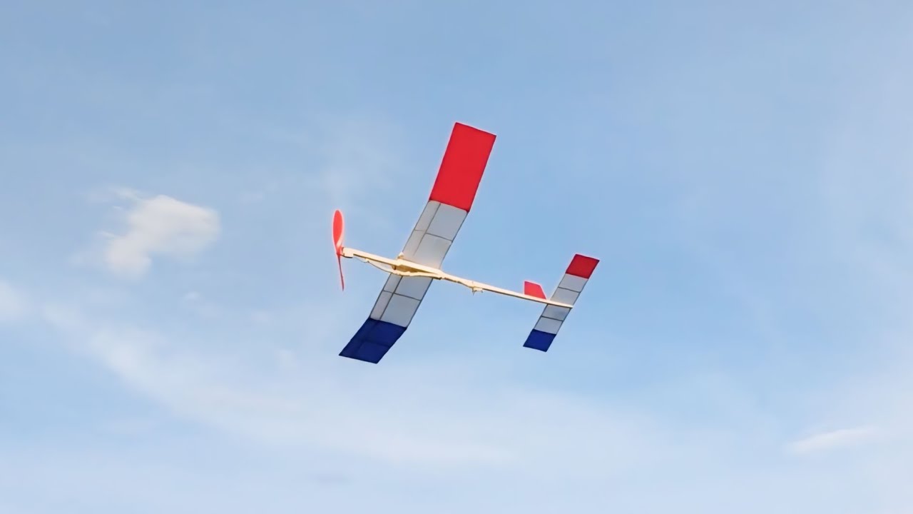 A beautiful memory from 7 years ago - My 24" wing span stick model ...