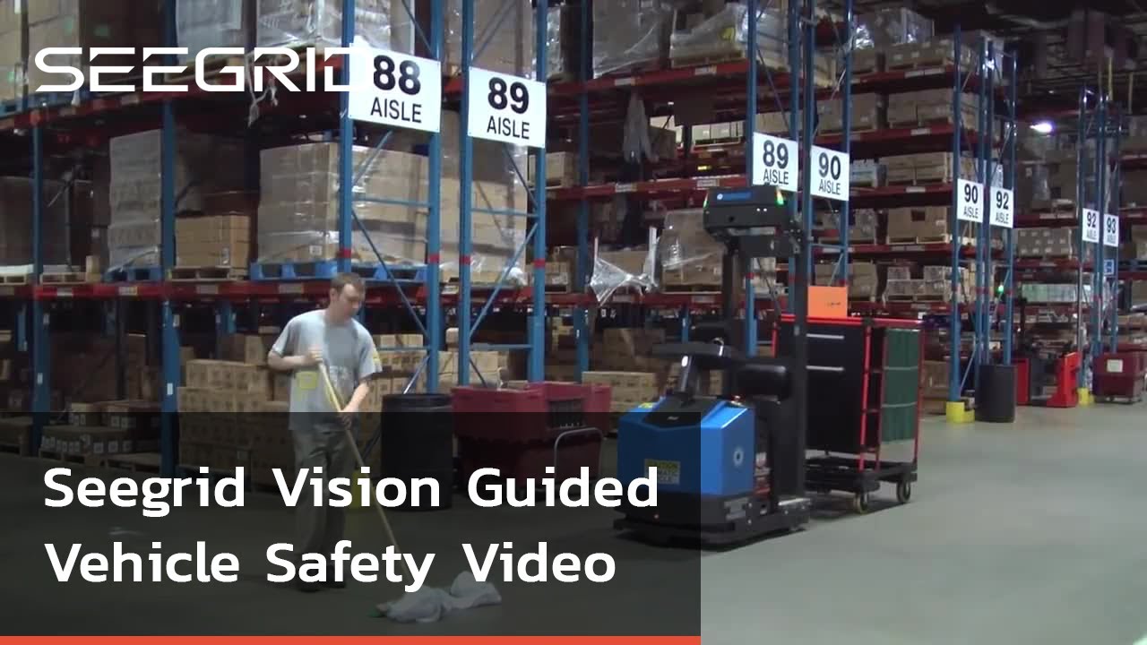 Seegrid Vision Guided Vehicle Safety Video - YouTube