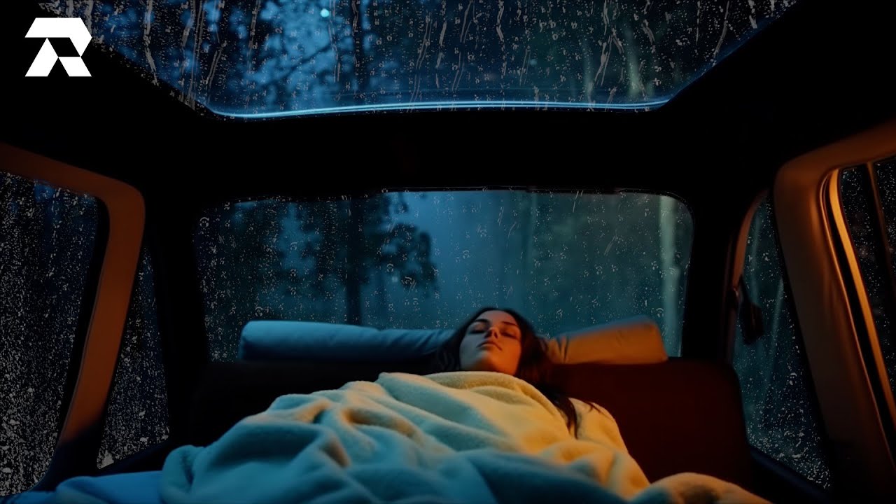 Sleeping In Car - Heavy Rain on the Car Makes you Sleep for 5 Minutes ...