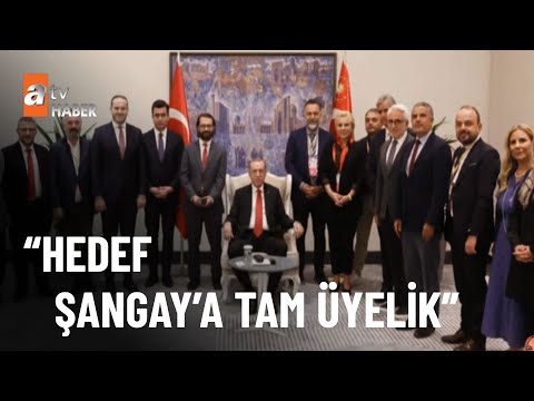 Erdoğan Şangay temaslarını değerlendirdi, flaş mesajlar verdi - atv Ana Haber 17 Eylül 2022