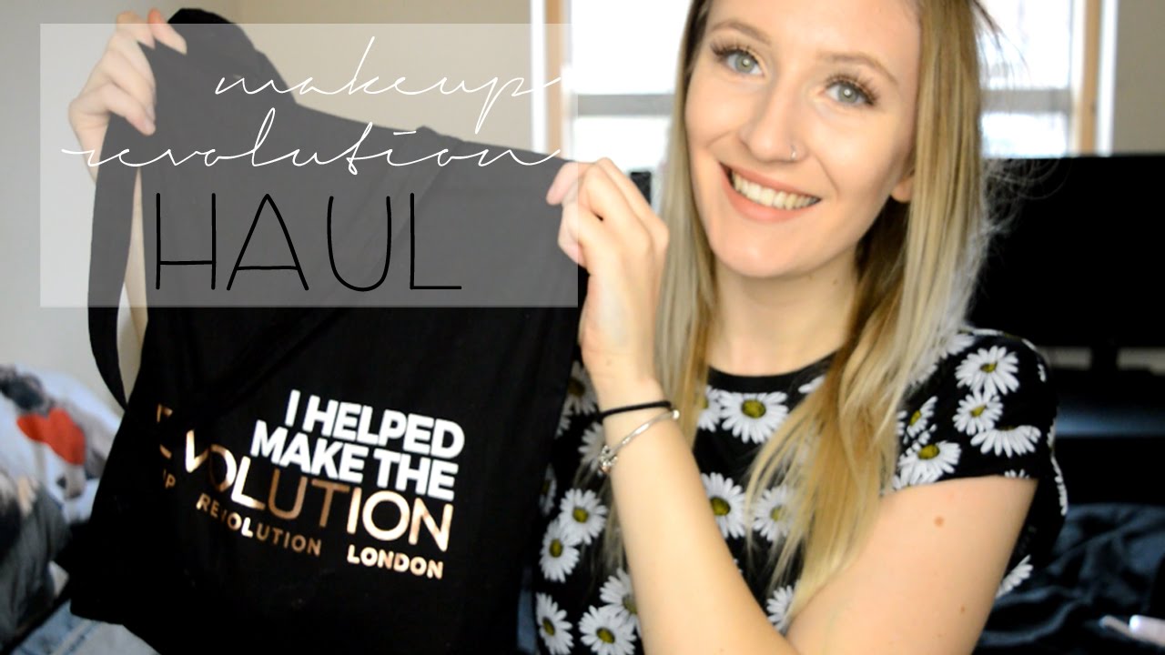 Makeup Revolution Goody Bag & Haul - First Impressions | Blonde Amy ...