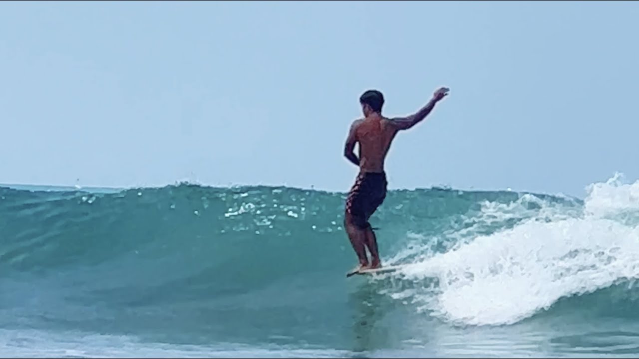 Hang five at Memories beach - YouTube