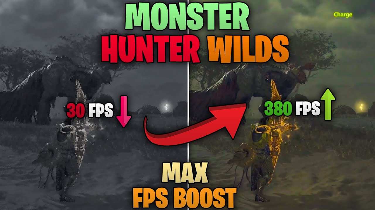 Monster Hunter Wilds Max FPS Boost | No Lag, High FPS - YouTube