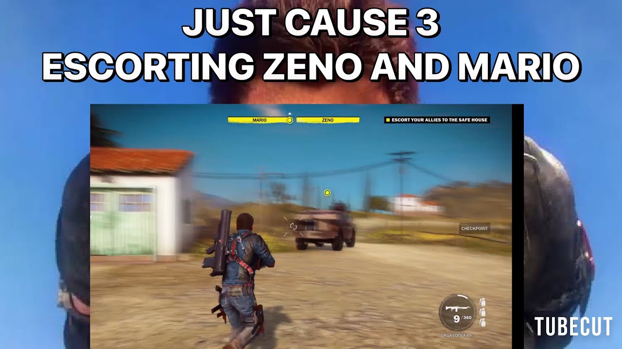 JUST CAUSE 3: ESCORTING ZENO AND MARIO - YouTube