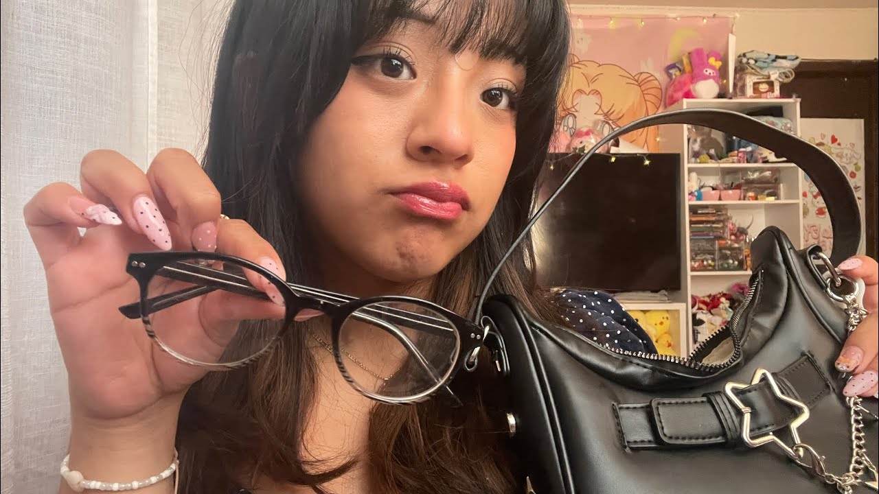 asmr - what’s in my bag but make it asmr - YouTube