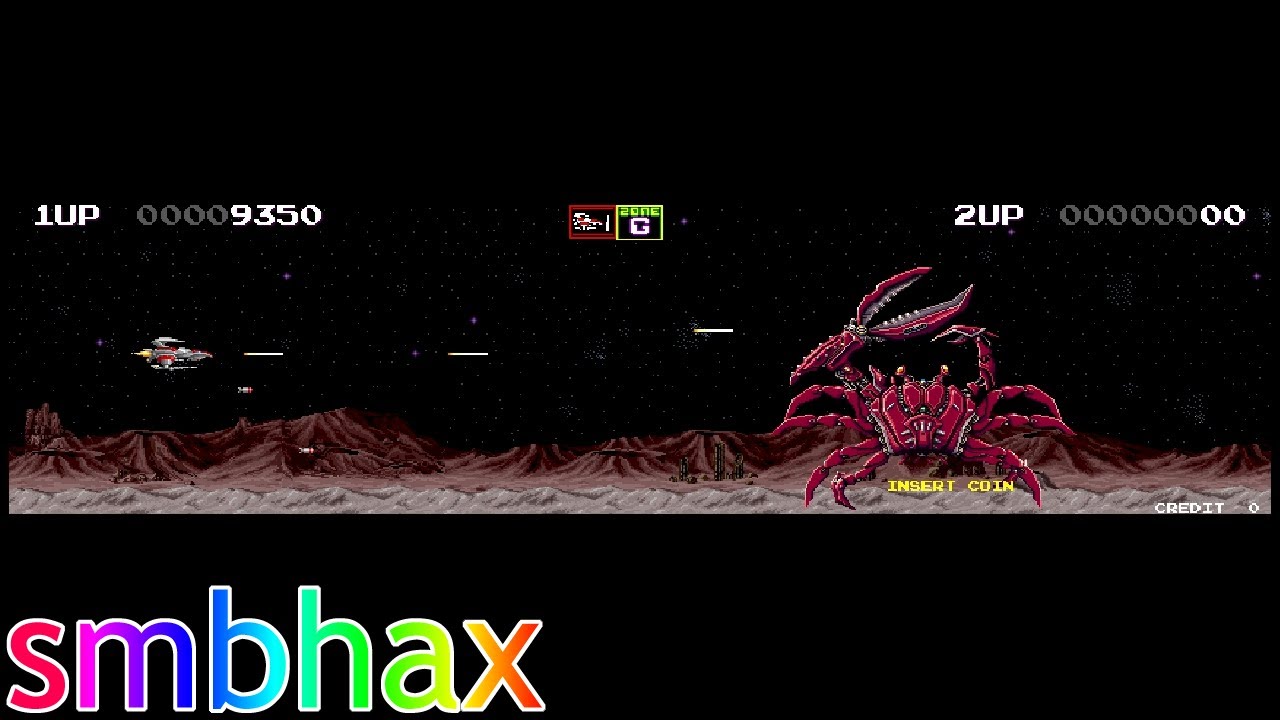 1986: Arcade Archives Darius II PS4 \\ Triple-screen playthrough! & Hi ...